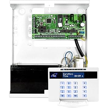 Pyronix Euro Mini EUR-MINIP 10 Zone Panel with LCD Prox Keypad Grade2 ...