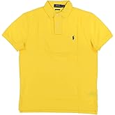 Ralph Lauren Polo Men's Custom Slim Fit Polo Shirt Yellow XL : Amazon ...