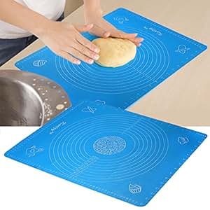 Silicone Rolling Mat - Non Stick Pastry Mat by Kurtzy - Pastry Rolling ...
