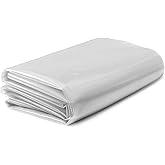 Blue Max Plastic Dust Cover Sheet (12W x 21L ft) – Heavy Duty Poly ...