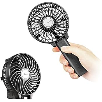 EasyAcc Handheld Electric Mini Portable Outdoor Fan with Rechargeable ...