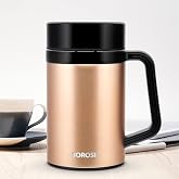 Borosil Hydra Klassic Super Insulated Mug, Vacuum Insulated Travel ...