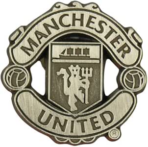 official manchester united fc antique style pin badge: Amazon.co.uk ...