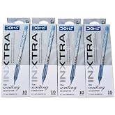 Doms INXTRA 0.7mm BALLPOINT PENS|SOFT RUBBERIZED GRIP FOR COMFORTABLE ...