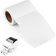 100 Large Self Adhesive Address Labels On a Roll, 90 x 120mm, White ...