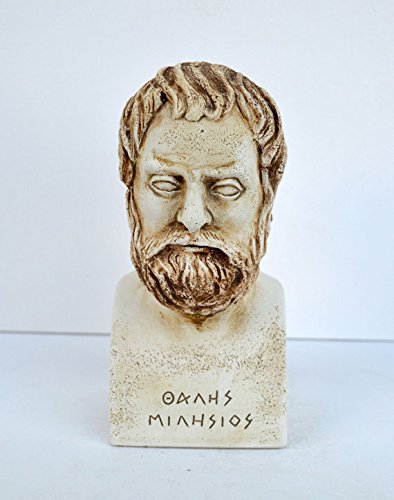 Ancient Greek First Philosopher Thales Of Miletus Sculpture Bust ...