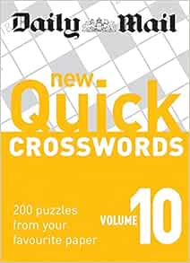 Daily Mail: New Quick Crosswords 10 (The Daily Mail Puzzle Books ...