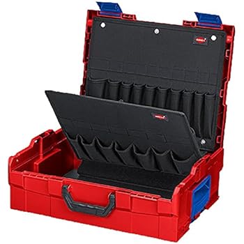 Knipex 00 21 19 LB"L-Box" Empty Tool Box, Black/Red: Amazon.co.uk: DIY ...
