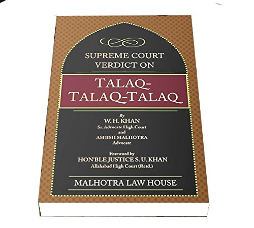 Buy Supreme Court Verdict on TALAQ-TALAQ-TALAQ Book Online at Low ...