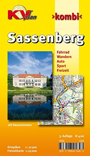 Sassenberg: 1:12.500 Stadtplan inkl. Hausnummern und Gehöftnamen ...