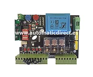 armoire de commande Universelle pour Portail Automatique Coulissant Compatible avec FAAC, Nice ...