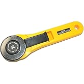 45mm Rotary Cutter with 7pcs Replacement Blades, Ergonomic Handle ...