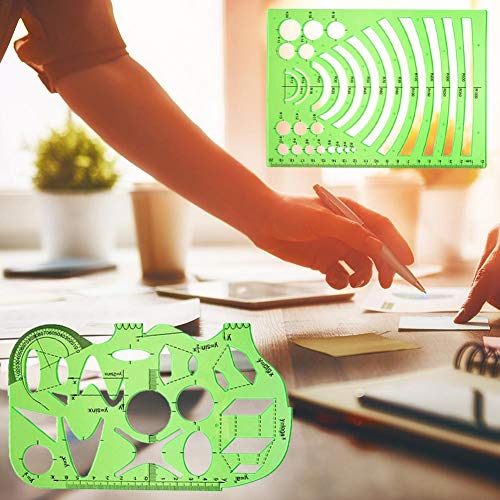 Buy Plastic Measuring Templates Building Formwork Stencils Geometric ...