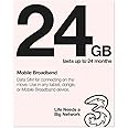 Three Mobile Pay As You Go Mobile Broadband 24 GB data SIM: Amazon.co ...