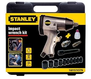 Stanley ½" Impact Wrench Kit 16Pcs: Amazon.co.uk: DIY & Tools