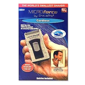 Microforce Cordless, Wet & Dry Micro Shaver: Amazon.co.uk: Kitchen & Home