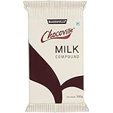 Chocoville White Compound Slab, 500g : Amazon.in: Grocery & Gourmet Foods