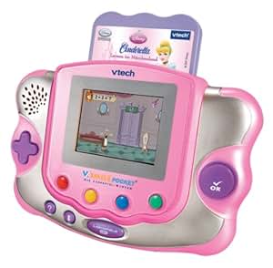 VTech 80-075354 - V. Smile Pocket pink inkl. Lernspiel "Cinderella ...