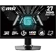 MSI G272QPF E2 27 Inch WQHD Gaming Monitor - 2560 x 1440 Rapid IPS Panel, 180 Hz / 1ms GtG, 125% ...