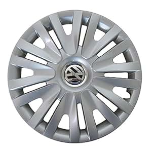 Volkswagen 5K0071455 Wheel trim, 15-inch, Brilliant silver, Set of 4 ...