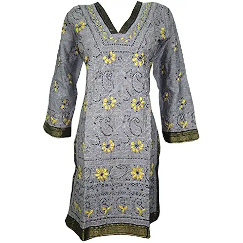 Bohemian Designer Kurti: Boho Chic Festive Fashion Summer Style Kurti Tunic