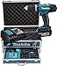 Makita DHP453RFX2 Perceuse viceuse à percussion /2 batteries 18 V 3Ah ...