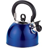 Kabalo 3L Red Stainless Steel Whistling Kettle Stove Top Hob ...