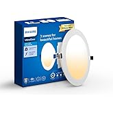 PHILIPS Ultra Glow 15-watt Round LED Downlighter | 3 Colors in 1 ...