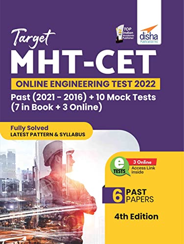 Buy TARGET MHT-CET Online Engineering Test 2022 - Past 6 Years (2021 ...