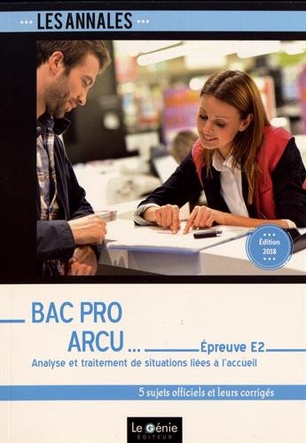 Livres En Francais Facile: Gratuit Bac Pro ARCU - Épreuve E2: Analyse ...