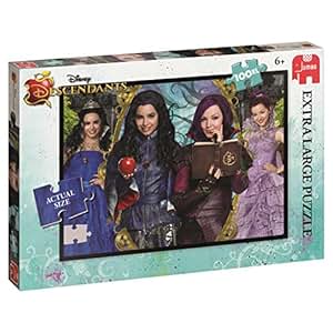 Jumbo Disney Descendants Jigsaw Puzzle (X-Large, 100-Piece, Multi ...