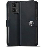 TheGiftKart Flip Back Cover Case for Motorola Moto G85 5G | Dual-Color ...