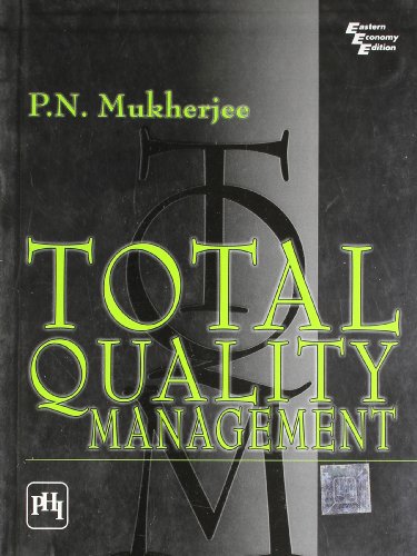Buy Total Quality Management Book Online at Low Prices in India | Total ...