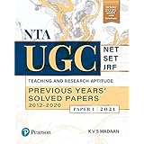 Buy NTA UGC NET/SET/JRF: Teaching & Research Aptitude Paper 1 | By Pearson Book Online at Low ...