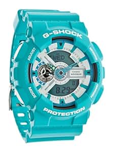 Montre Casio G-Shock Turquoise Oversize pour Homme GA-110SN-3AER GA ...
