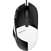 Amazon.in: Buy Amazon Basics Wired Gaming Mouse, 4000 DPI, Lightweight ...