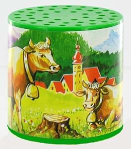 Traditional moo box or cow box for hearing the mooing of a cow: Amazon ...