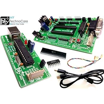Amazon.in: Buy MY TechnoCare 8051 Development Board MAX232, AT89S52 ...