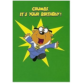 "Crumbs, It's Your Birthday!" Penfold Dangermouse Greeting Card: Amazon ...