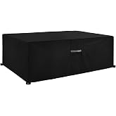 Dokon Garden Furniture Covers Waterproof Heavy Duty 600D Fabric Patio ...