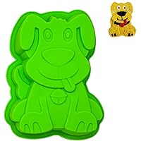 KeepingcooX Puppy Dog Silicone Baking Pan | Small Birthday Cake Mold ...