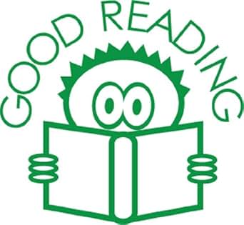 "Good reading" Self inking teacher reward stamp X12147: Amazon.co.uk ...