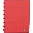 Atoma - A5 Ring Notebook - 8mm Ruled with Margin - 72 Detachable Sheets ...