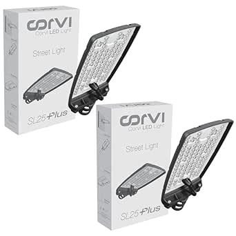 Buy CORVI LED StreetLight, 25Watt, Special Lens Technology for ...