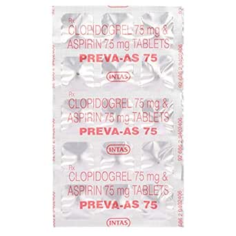 Preva AS 75 - Strip of 15 Tablets : Amazon.in: Health & Personal Care