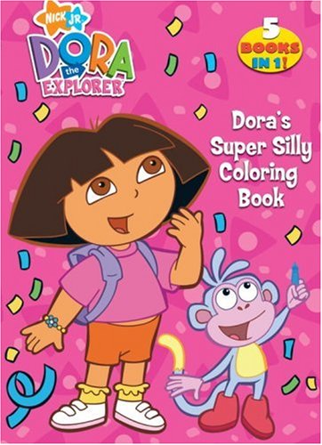 Dora's Super Silly Coloring Book (Dora the Explorer) (Jumbo Coloring ...