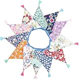 G2PLUS Extra Large Fabric Bunting 12 Feet Banner Garlands with 12PCS ...