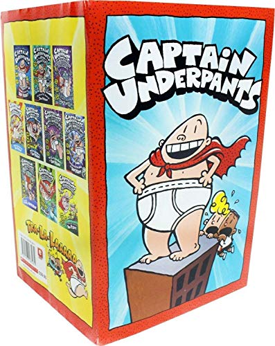 Captain Underpants Box Set : Pilkey, Dav: Amazon.co.uk: Books