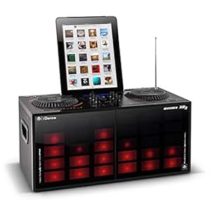 iDance XD3 DJ Mixer and Portable Sound System with Built in Radio and ...