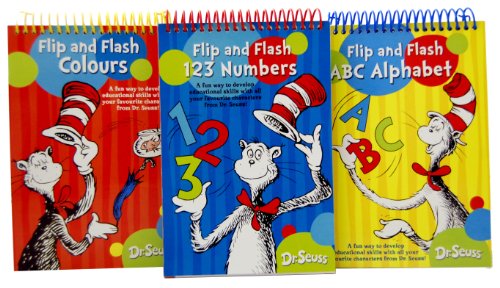 Buy Dr Seuss Flash Cards Collection 3 Books Set Pack (Alphabet, Numbers ...